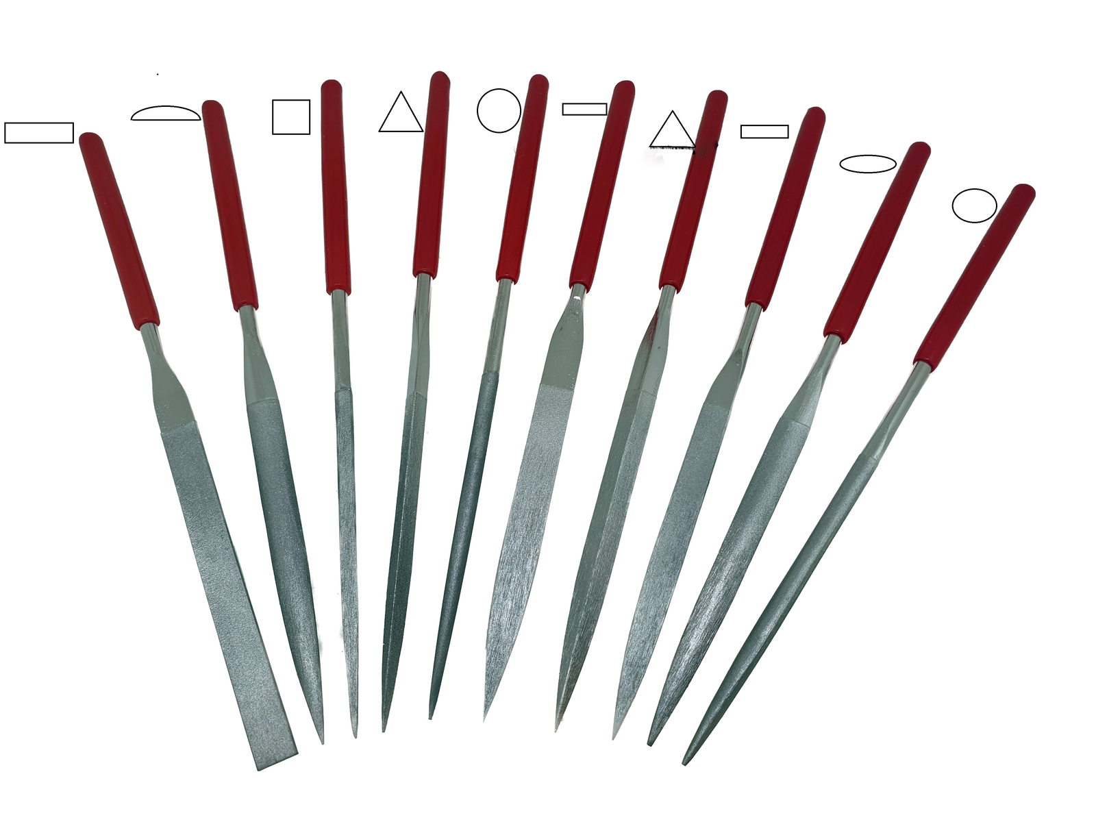 Diamond Needle Files - Set of 10